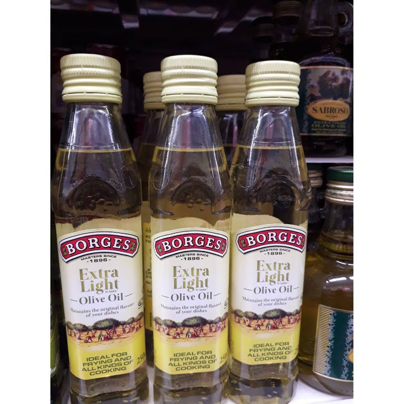 Borges น้ำมันมะกอก สำหรับทำอาหาร คุณภาพดี 250 ml และ 500 ml. - GCb1IIwE ...