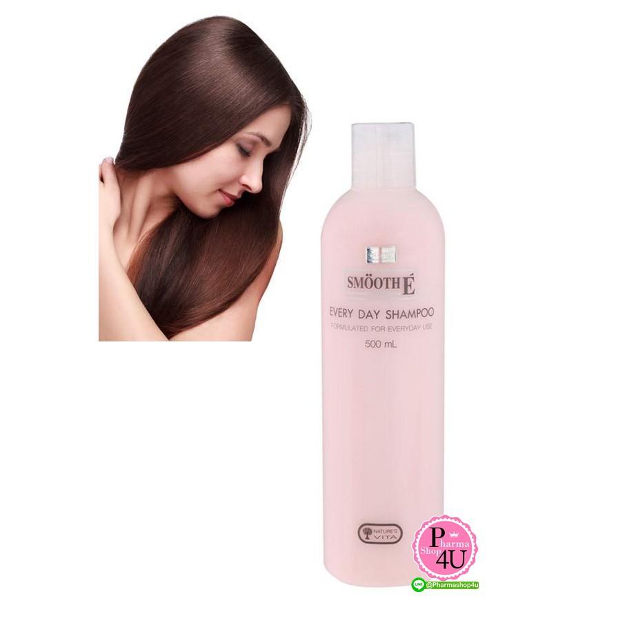 SMOOTH E Everyday Shampoo สมูทอี แชมพู สูตรสระทุกวัน ไม่ทิ้งสารตกค้าง ...