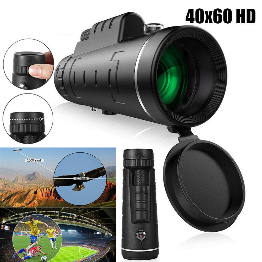 Super High Power 40X60 Portable Night Vision Monocular Telescope ...