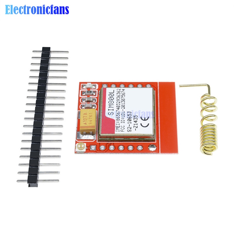 Mini Smallest SIM800L GPRS GSM Module MicroSIM Card Core Wireless Board ...