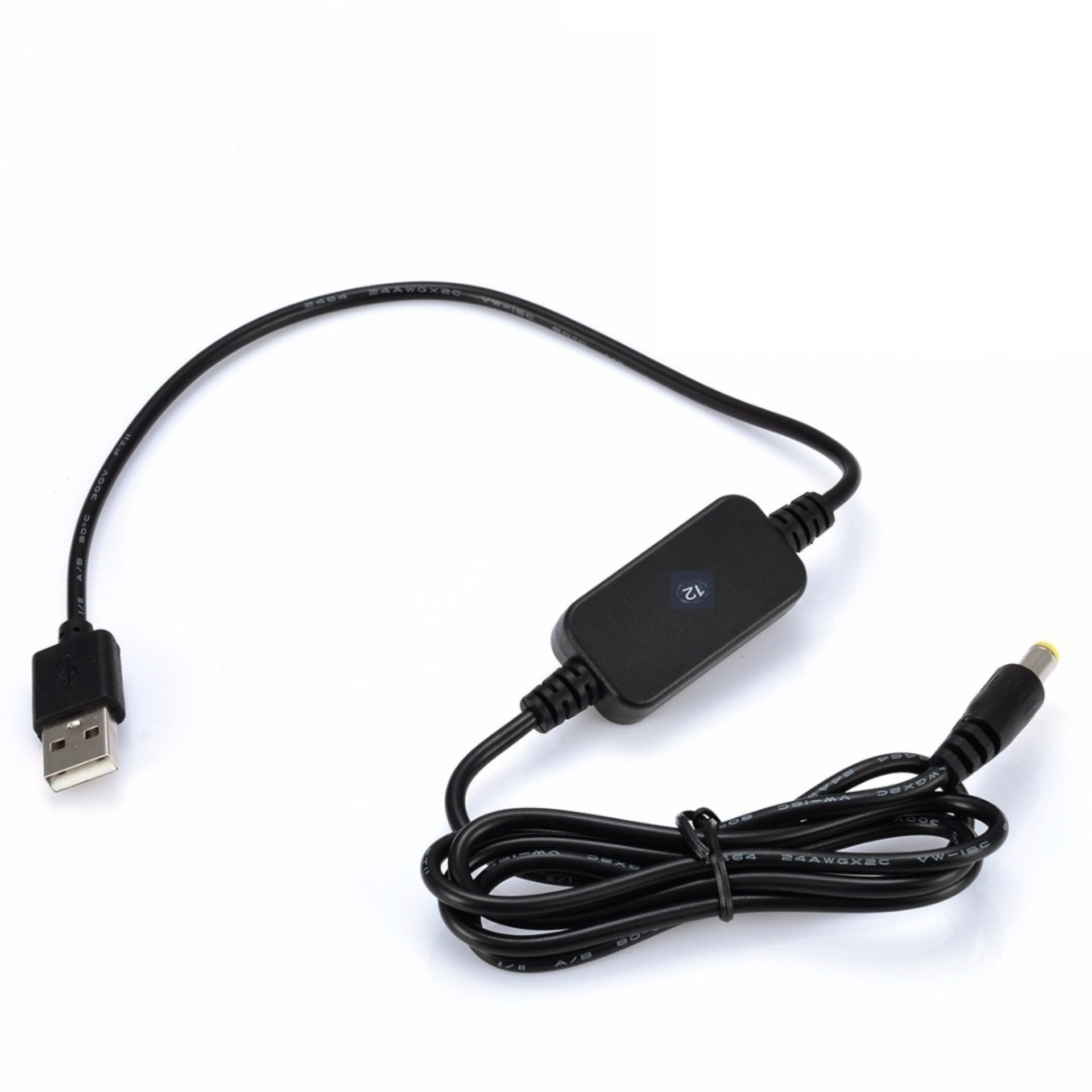 USB DC-DC Converter 5V to 12V DC Jack 5.5x2.1mm Power Module Power ...