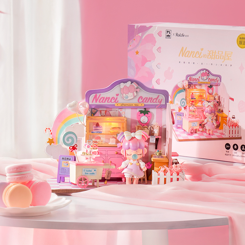 PeachSister???? บ้านตุ๊กตา DIY Nanci Candy แถมตุ๊กตา Nanci Macaron ตาม ...