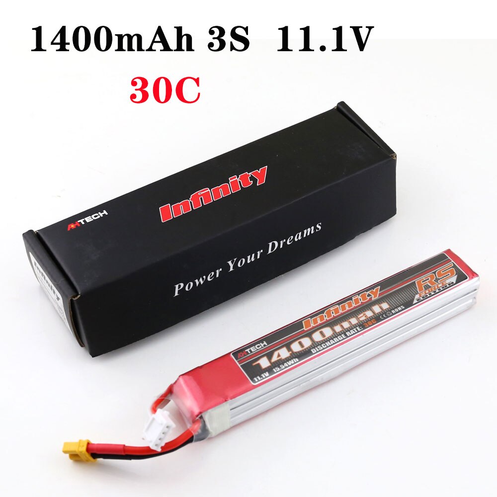 Infinity Water BB Gun Lipo Battery 3S 11.1V 1100mAh 1300mAh 1400mAh 25C 30C XT30 Plug Tamiya SM ...