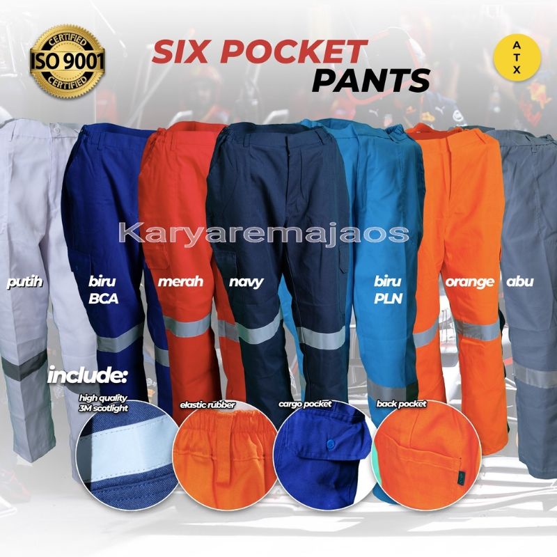 Wearpack safety Pants Work Pants Project model PDL safety Pants - x6iu - ThaiPick