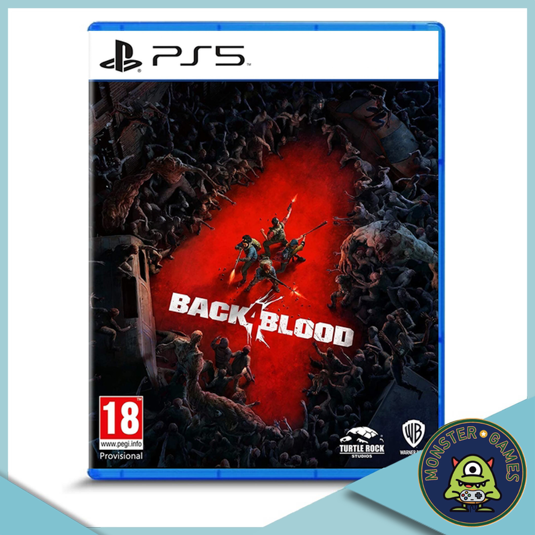 Back 4 Blood Ps5 Game แผ่นแท้มือ1!!!!! (Back Blood 4 Ps5) - Monster ...