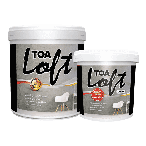 TOA LOFT ( DIY อุปกรณ์ครบ) ทีโอเอ ลอฟท์ ปูนฉาบขัดมันสำเร็จรูป 10กก. ...