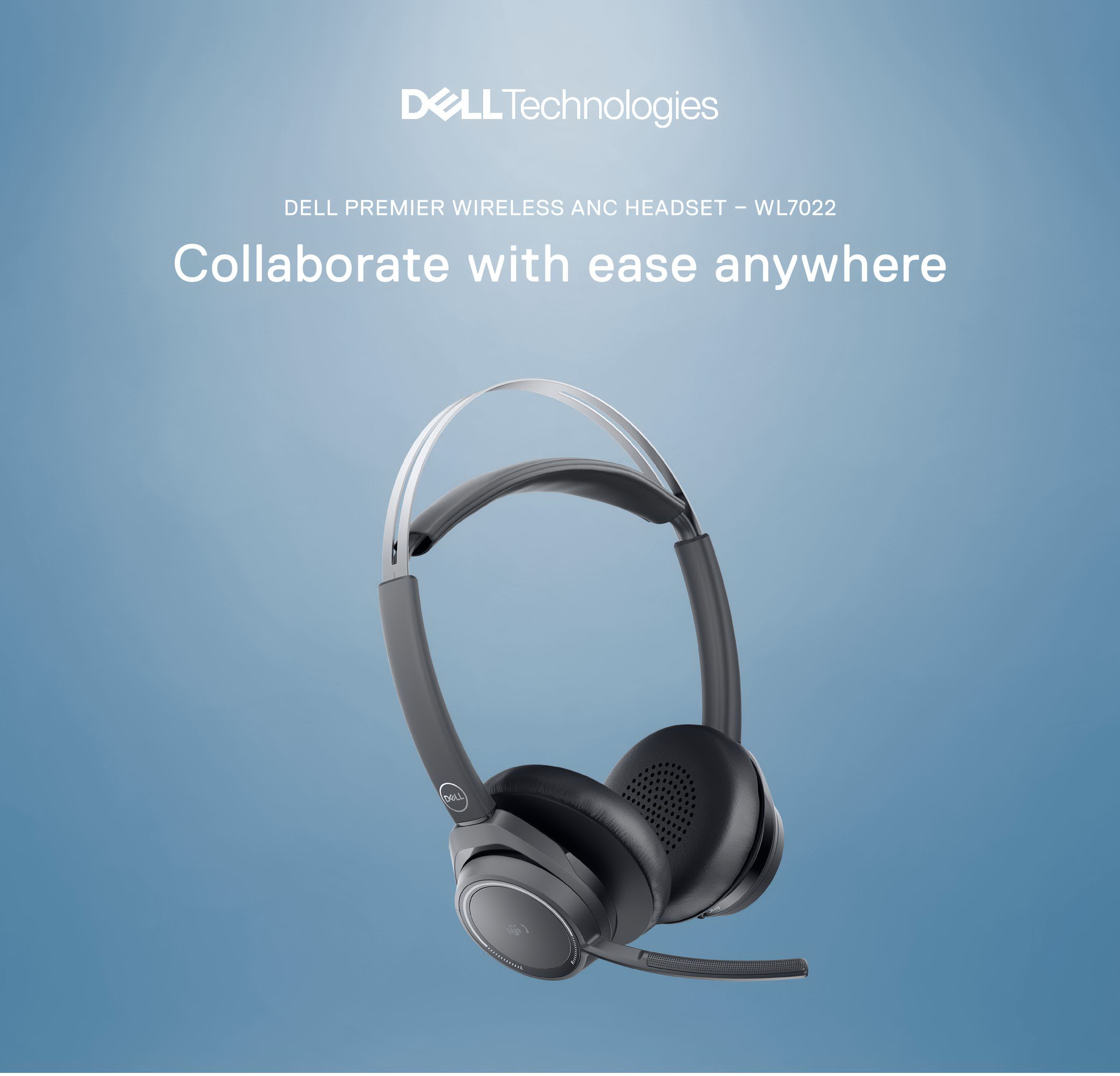 Dell Premier Wireless ANC Headset – WL7022, Control Panel on Headset ...