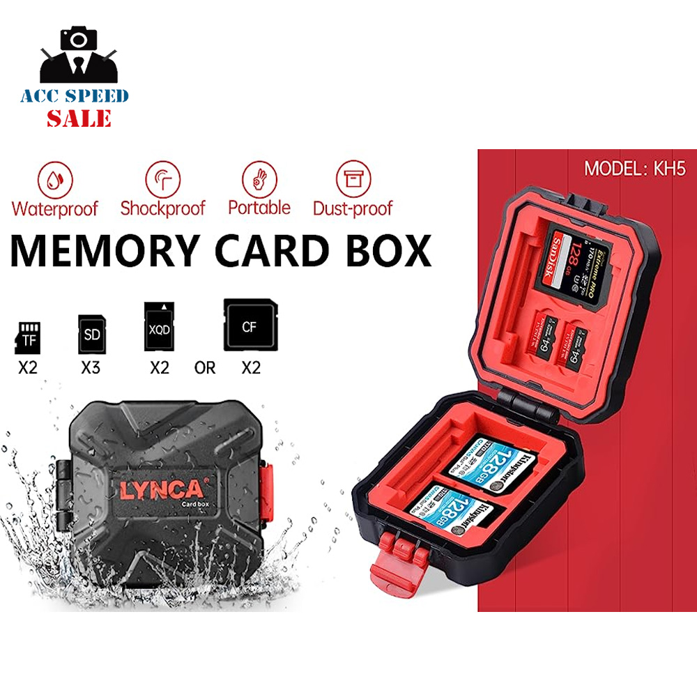กล่องใส่การ์ด LYNCA KH5 MEMORY CARD BOX - acc speed sale - ThaiPick