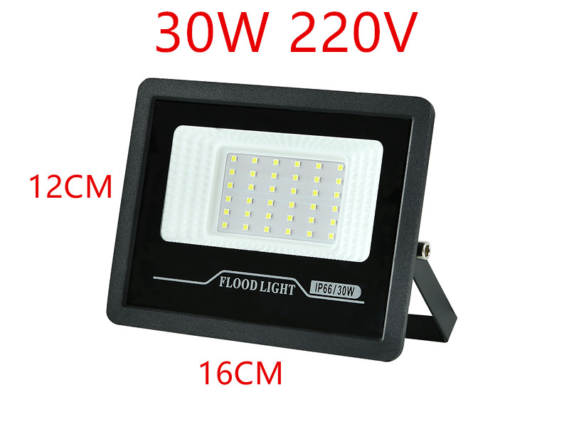 TSB สปอตไลท์ ไฟสว่าง Spotlight LED 30W เต็ม AC 220V (ใช้ไฟบ้าน220V) แสง ...