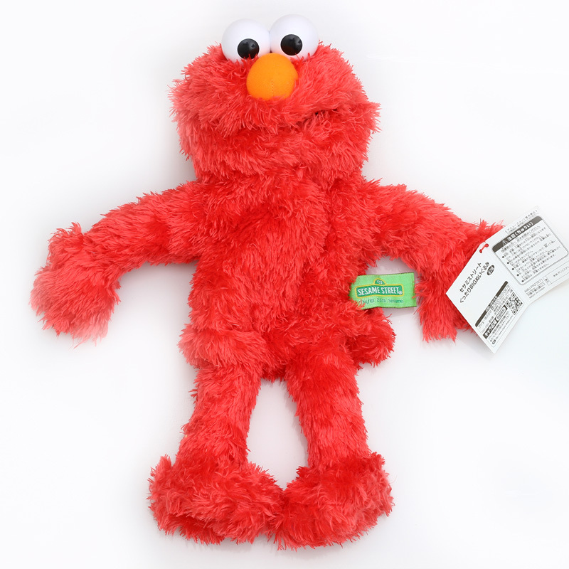 Original Large Sesame Street Hand Puppet Show Puppet Elmo Cartoon Soft ...