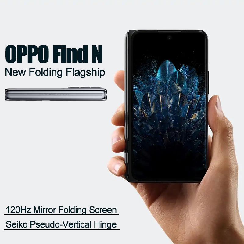 OPPO Find N 5G โทรศัพท์แบบพับ โทรศัพท์สมาร์ท 7.1นิ้ว AMOLED 120Hz ...