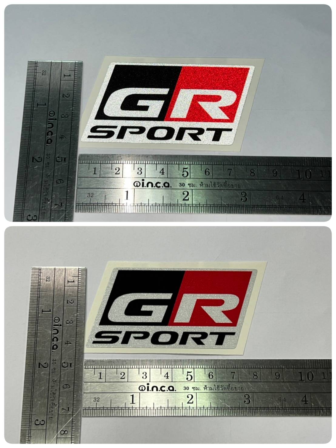 สติ๊กเกอร์ สะท้อนแสง คำว่า GR SPORT ติดรถ แต่งรถ TOYOTA HILUX REVO GR ...