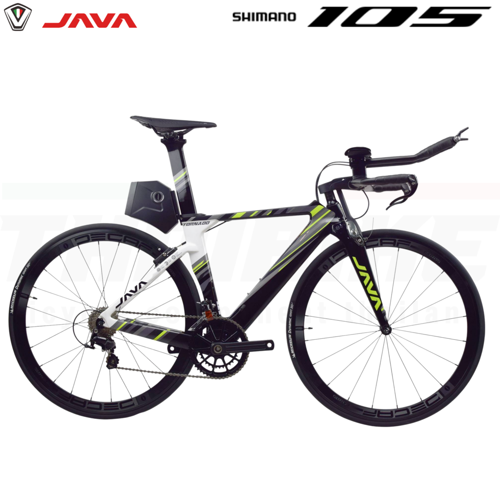 รถไตร รถเสือหมอบ จักรยานเฟรม CARBON JAVA TT | Lazada.co.th