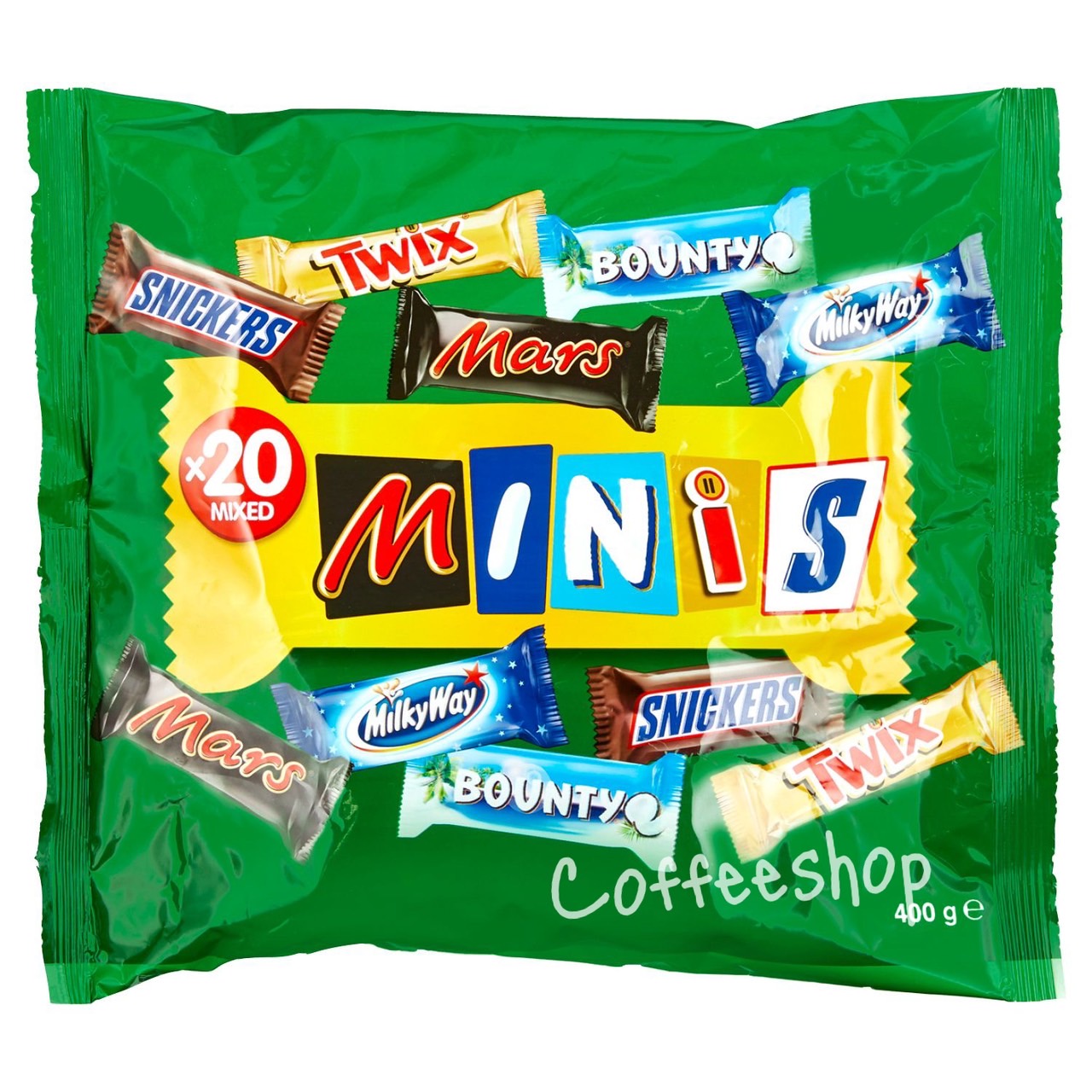 MINIS mix chocolate รวมช็อคโกแลตยอดฮิต 4 ชนิด ( ห่อใหญ่ 500g ...