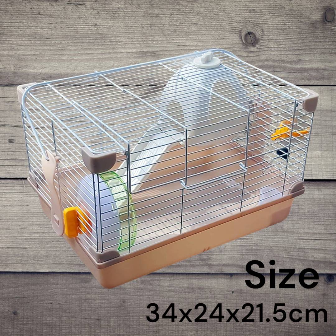 [1ชุด]Rust proof cage, rat cage, hedgehog hamster cage with complete ...