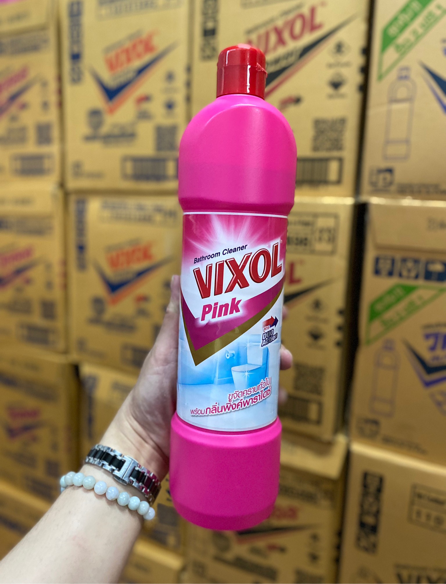 น้ำยาล้างห้องน้ำ VIXOL วิคซอล 900 มล. 1ขวด และ 3ขวด | Lazada.co.th