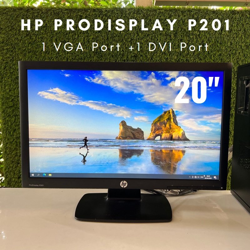 ส่งฟรี ลด 50% (พร้อมส่ง)จอคอมพิวเตอร์ 20 นิ้ว HP ProDisplay P201 20 ...