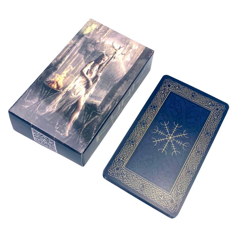 Runic Tarot Cards Fate Divination Tarot Deck Family Party Playing Board ...