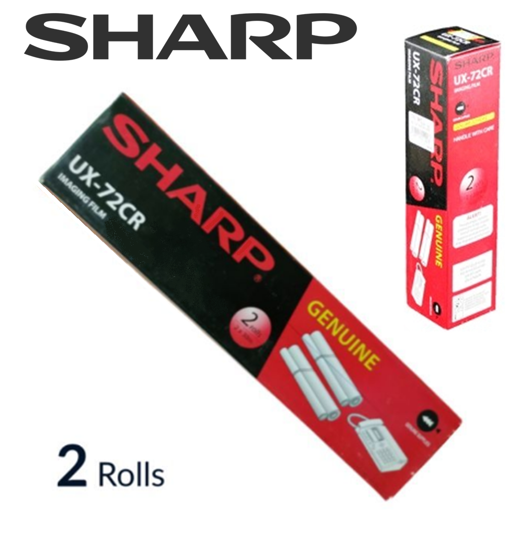 SHARP UX-72CR Fax Film For SHARP( 2ม้วน)NX-P160/UX-P410/NX-A260/UX-P400 ...