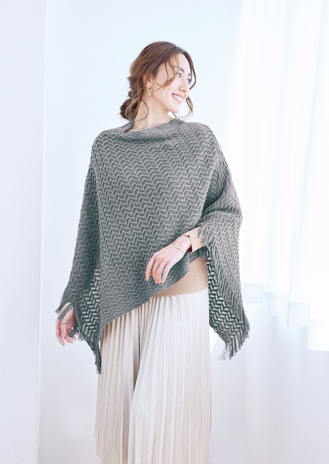 COGIT 2WAY REVERSIBLE CAPESTOLE COGIT 3WAY KNIT STOLE ผ้าพันคอแฟชั่นผื่นใหญ่ 4 แบบ - SIAM OHYAMA ...