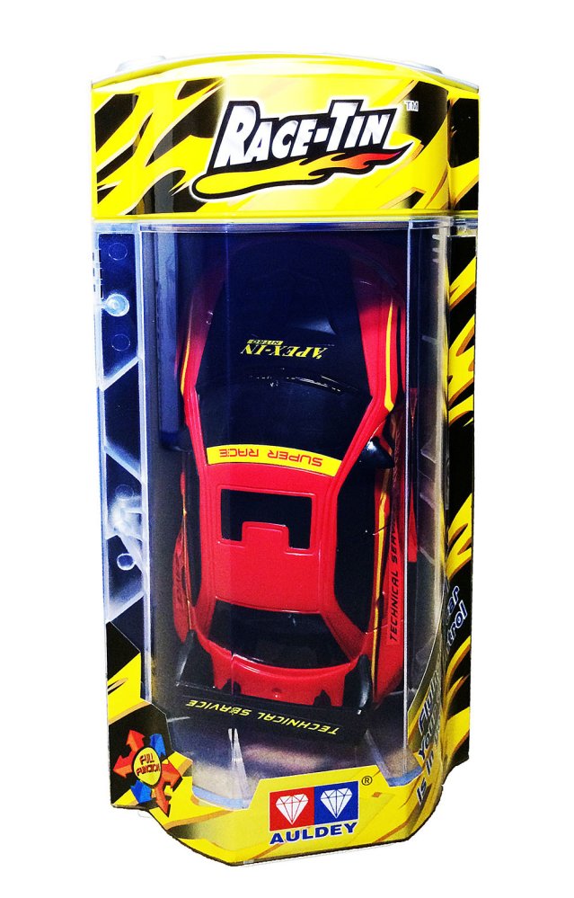 รถแข่งบังคับวิทยุตาเพชร สีแดง 2.4 GHz Diamond Race Tin RC Car (Red ...