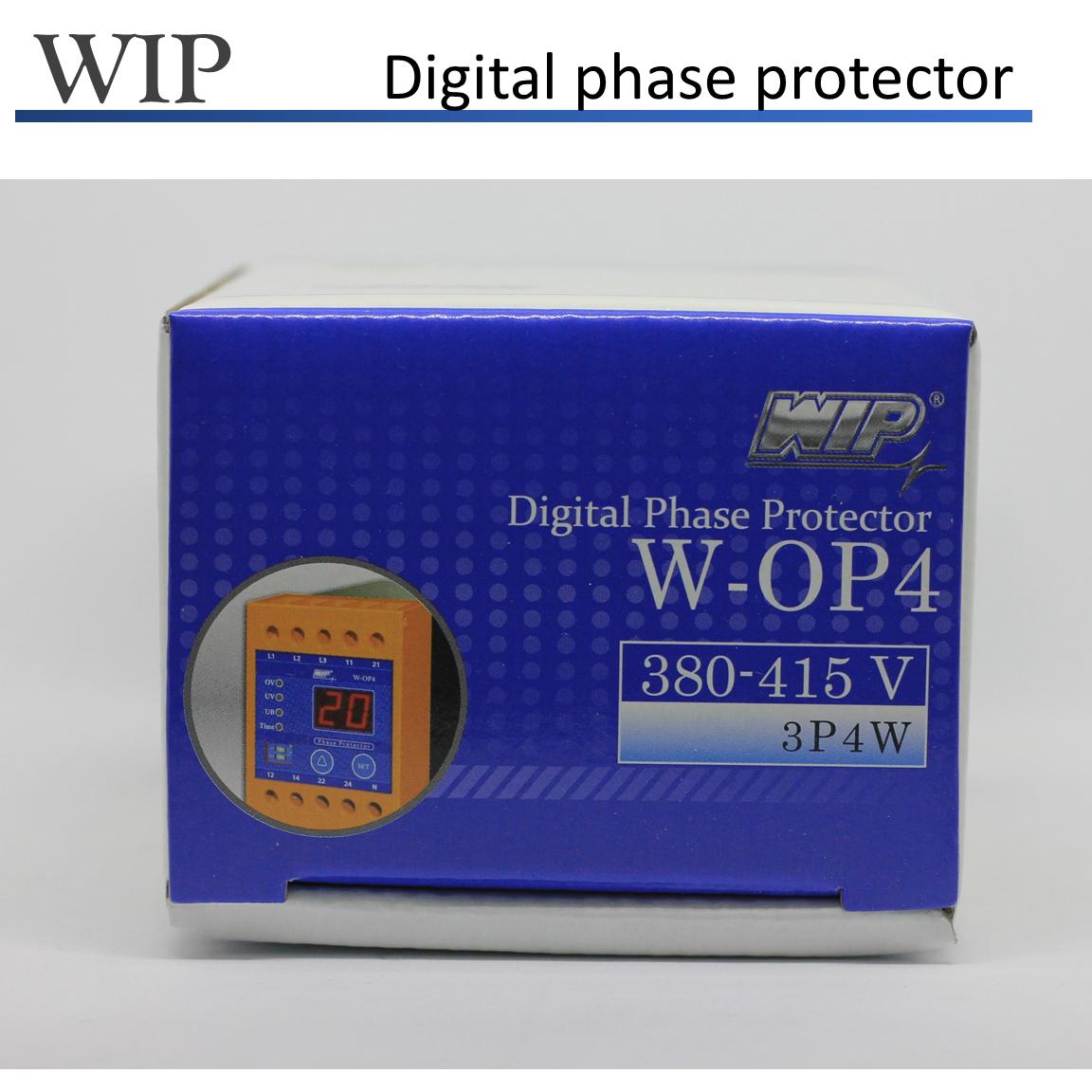 Digital phase protector WIP W-OP4 (380-415V 3P 4W) อุปกรณ์ป้องกัน ...