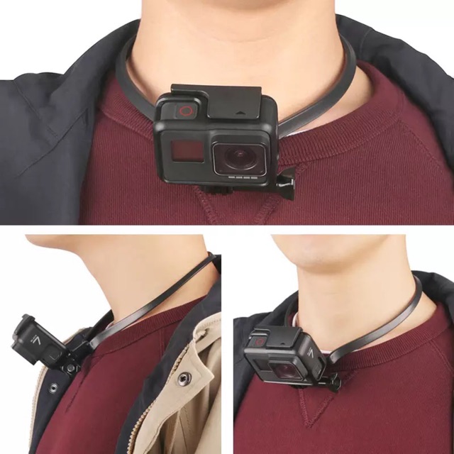 GoPro - Phone Neck Holder Mount ที่ยึดกล้องโกโปร หรือมือถือ แบบแขวนห้อย ...