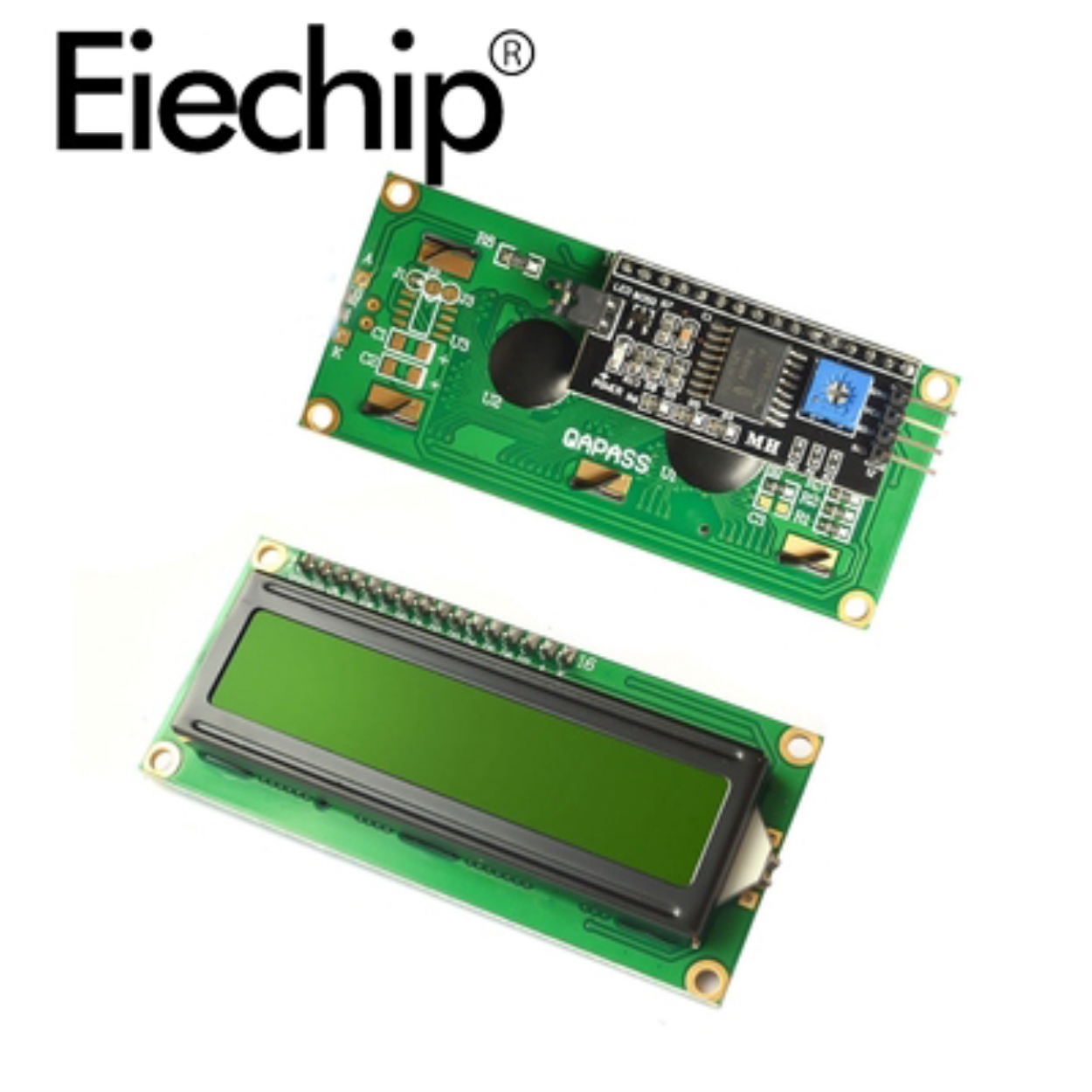 LCD Module 16x2 IIC/I2C PCF8574 Display Screen1602 2004 12864 Character blue/green screen ...