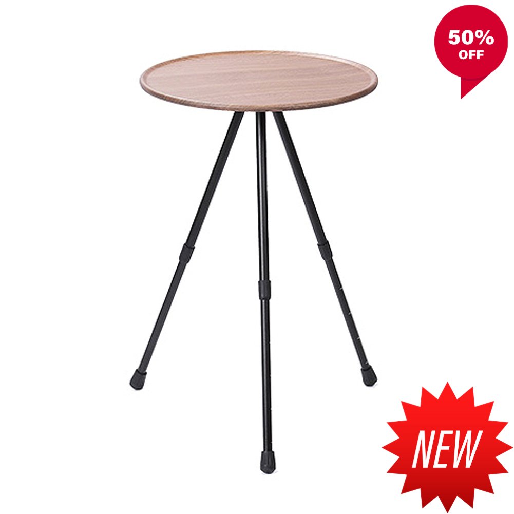 โต๊ะกลมพับกลางแจ้งมินิโต๊ะน้ำชา ขาอลูมิเนียมแบบพกพา Self-Driving Desk ...