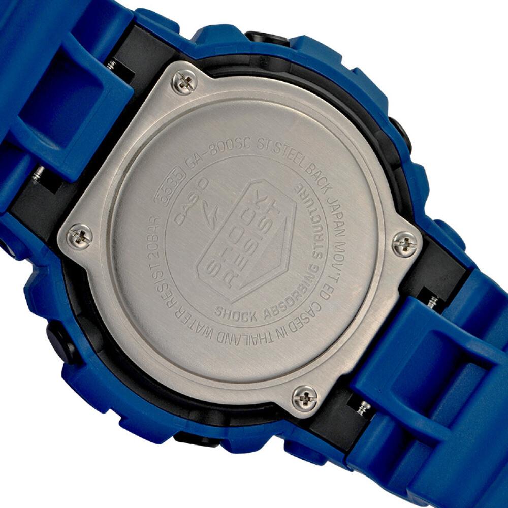 ต้นฉบับ G-Shock GA800 ผู้ชายนาฬิกาสปอร์ตคู่แสดงเวลา 200 เมตรกันน้ำกัน ...