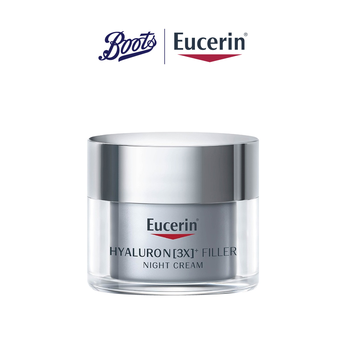 Eucerin Hyaluron 3X Filler Night Cream ยูเซอริน ไฮยาลูรอน(3เอ็กซ์) ฟิล ...