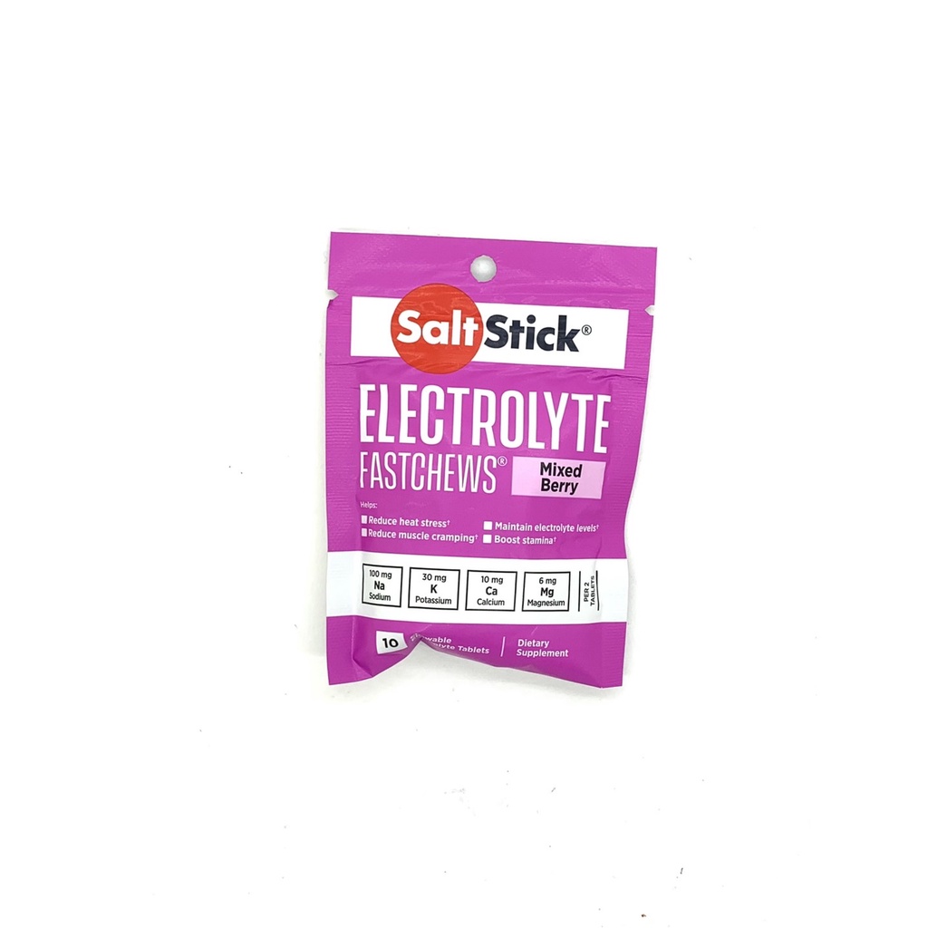 จัดส่งทันที Saltstick Fastchews ป้องกันตะคริว 10 เม็ด | Lazada.co.th