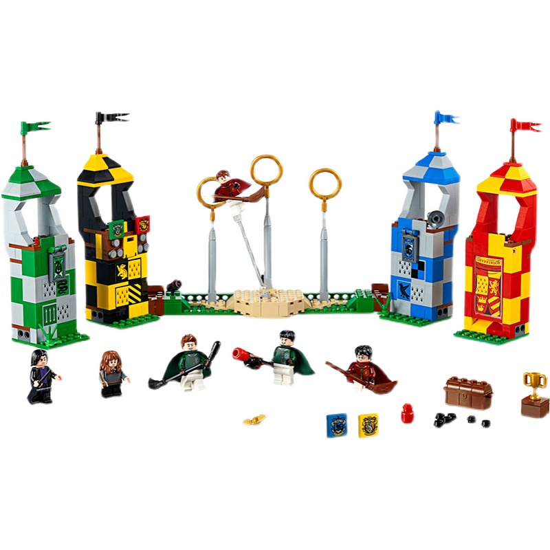 Lego Harry Potter Series Quidditch Competition Assembled Building Block ...