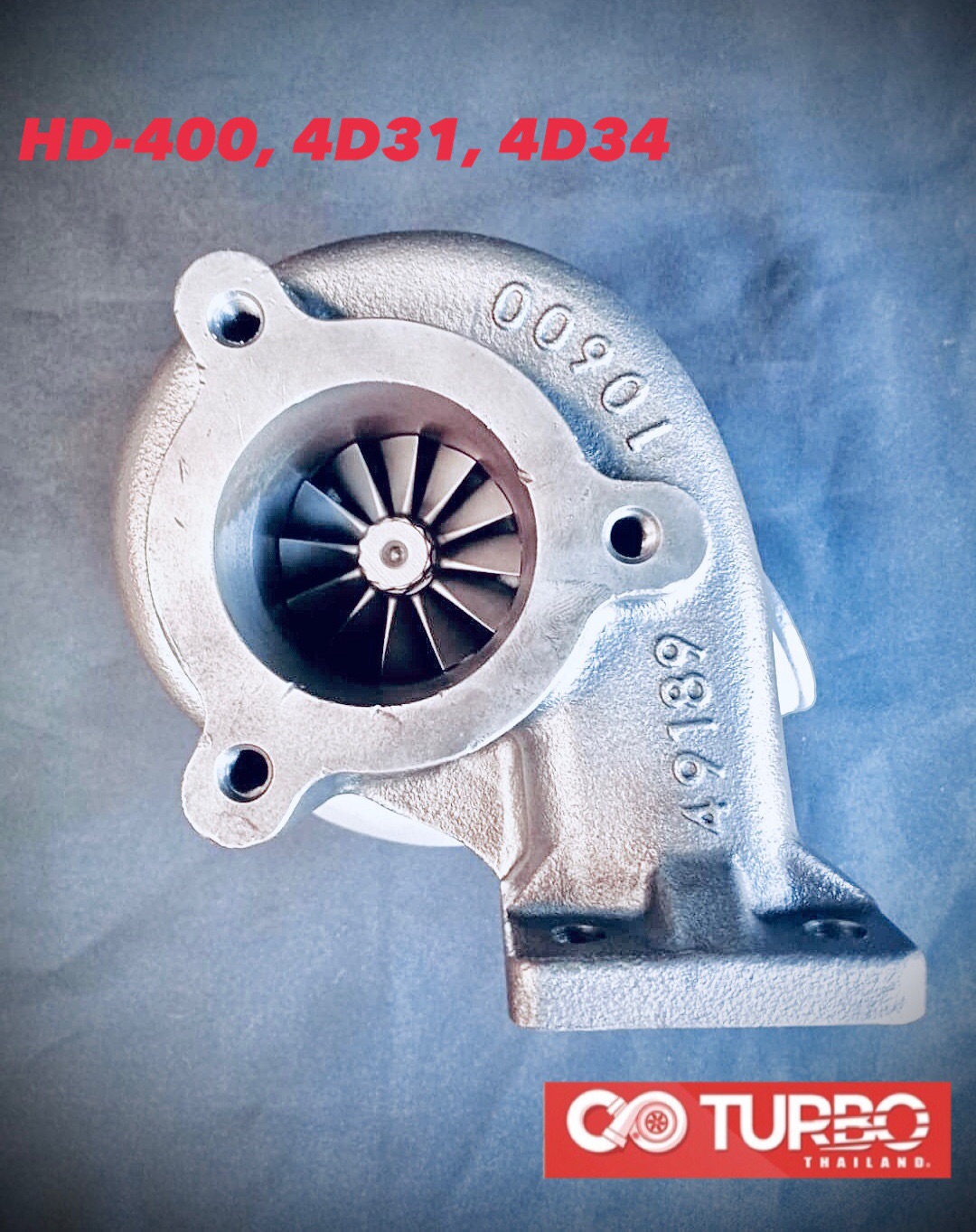 TD04H เทอร์โบชาร์จเจอร์ สำหรับเครื่องยนต์ 4D3, 4D34, HD-400 ...