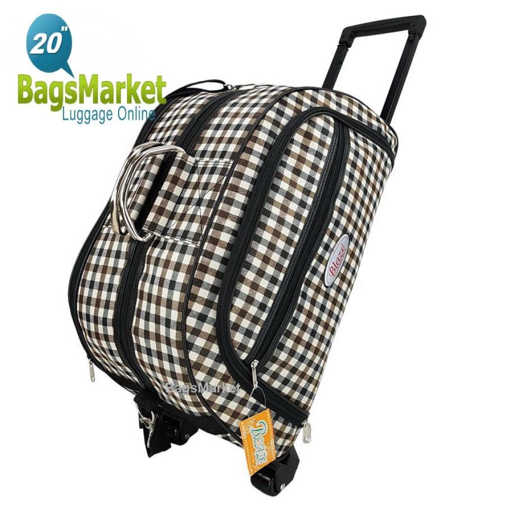BagsMarket Luggage Blaze กระเป๋าเดินทางแบบถือพร้อมล้อลากขนาด 20 นิ้ว ...