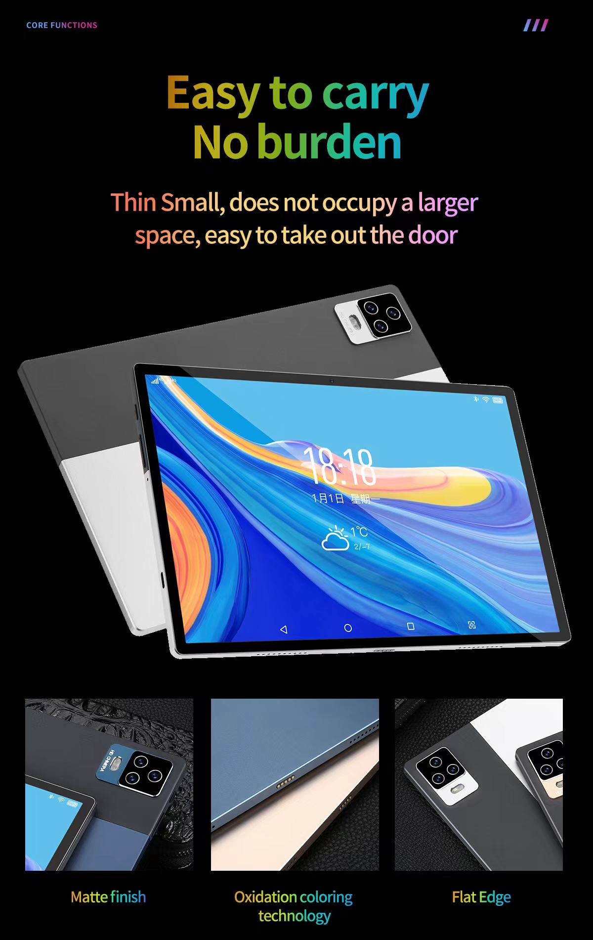 REALME P70 PRO แท็บเล็ต หน้าจอ Full HD 12 นิ้ว ดีไซน์บางเฉียบ รองรับ ...