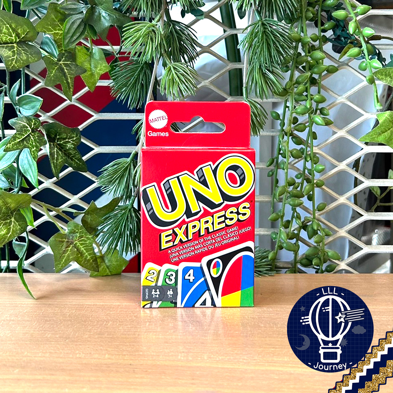 UNO Express (Red) ของแท้จาก Mattel ห่อของขวัญฟรี [บอร์ดเกม Boardgame ...