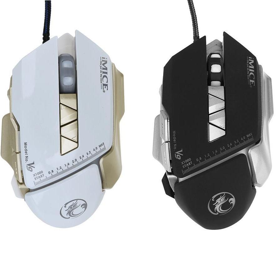 เมาส์เกมมิ่ง iMICE V9 3200dpi Optical Programmable USB Wired Gaming ...