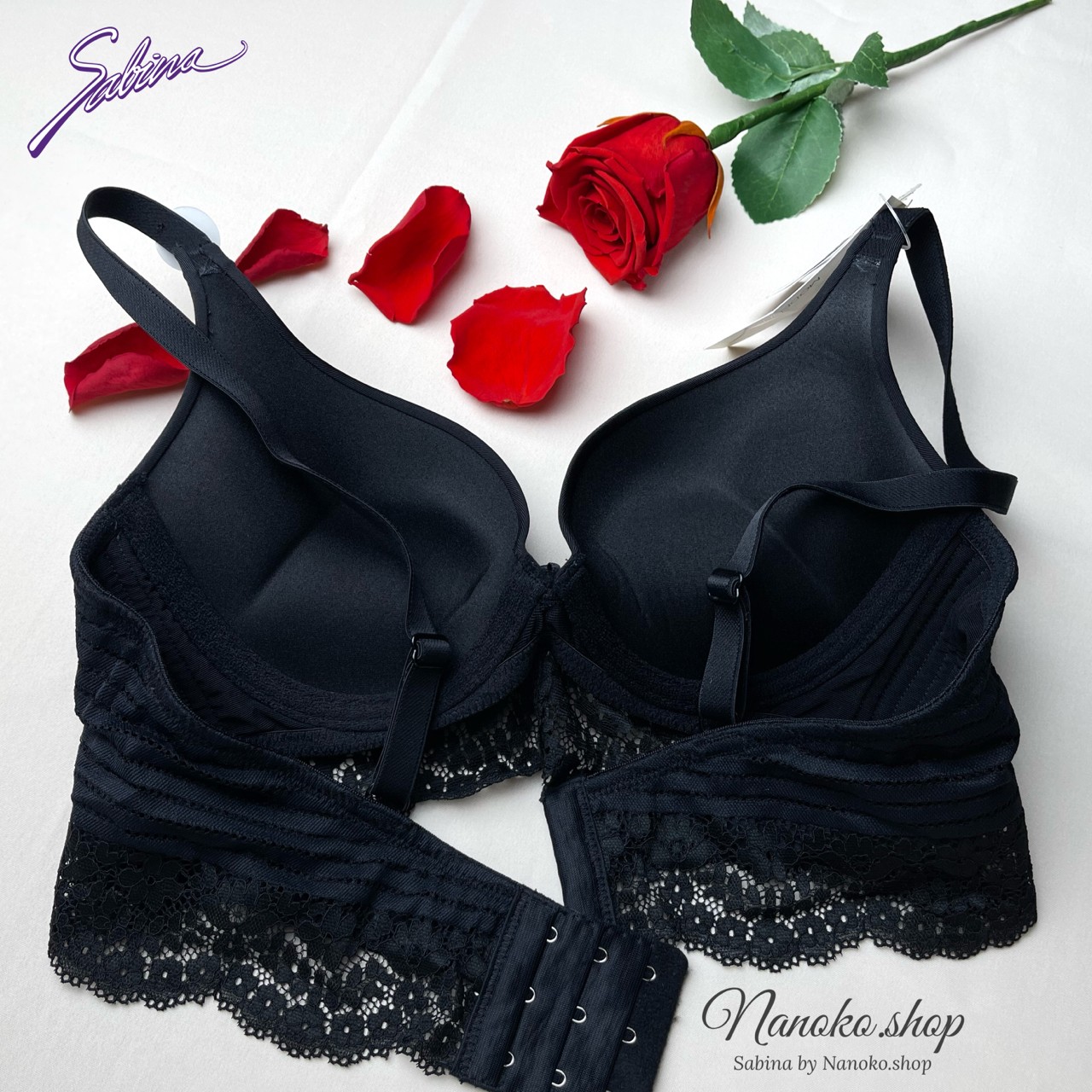 34A,34B,34C,34D เสื้อในซาบีน่า (มีโครง) รุ่น MODERN V รหัส SBI956BK ...
