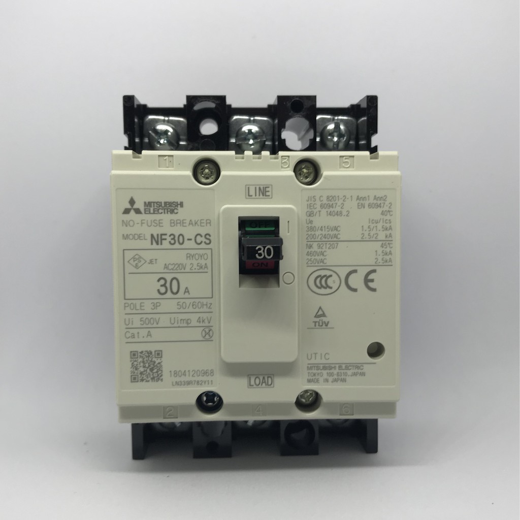 BREAKER "MITSUBISHI" 30A 3P NF30CS | Lazada.co.th