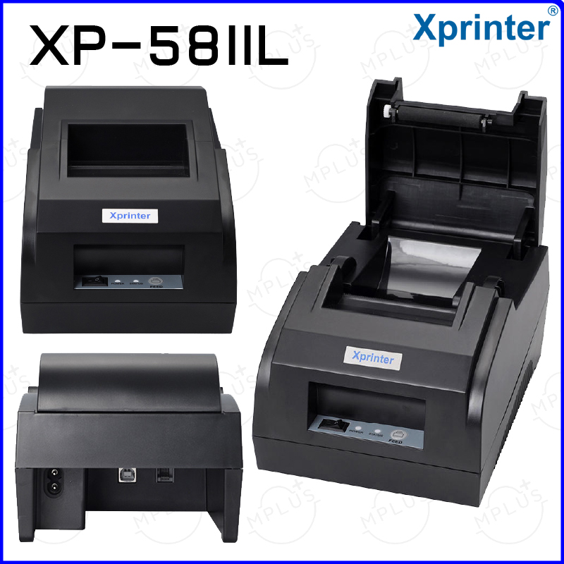 เครื่องพิมพ์ใบเสร็จขนาดย่อ Xprinter รุ่น XP-58IIL รองรับขนาด 58 มม. เชื่อมต่อผ่านบลูทูธ (Receipt ...