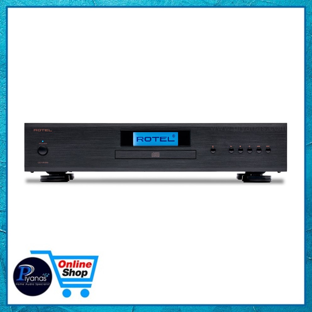 ROTEL CD-14 MKII (Black) เครื่องเล่นซีดี สีดำ /Piyanas Electric/Piyanas (ปิยะนัส) /Piyanas/ปิยะ ...
