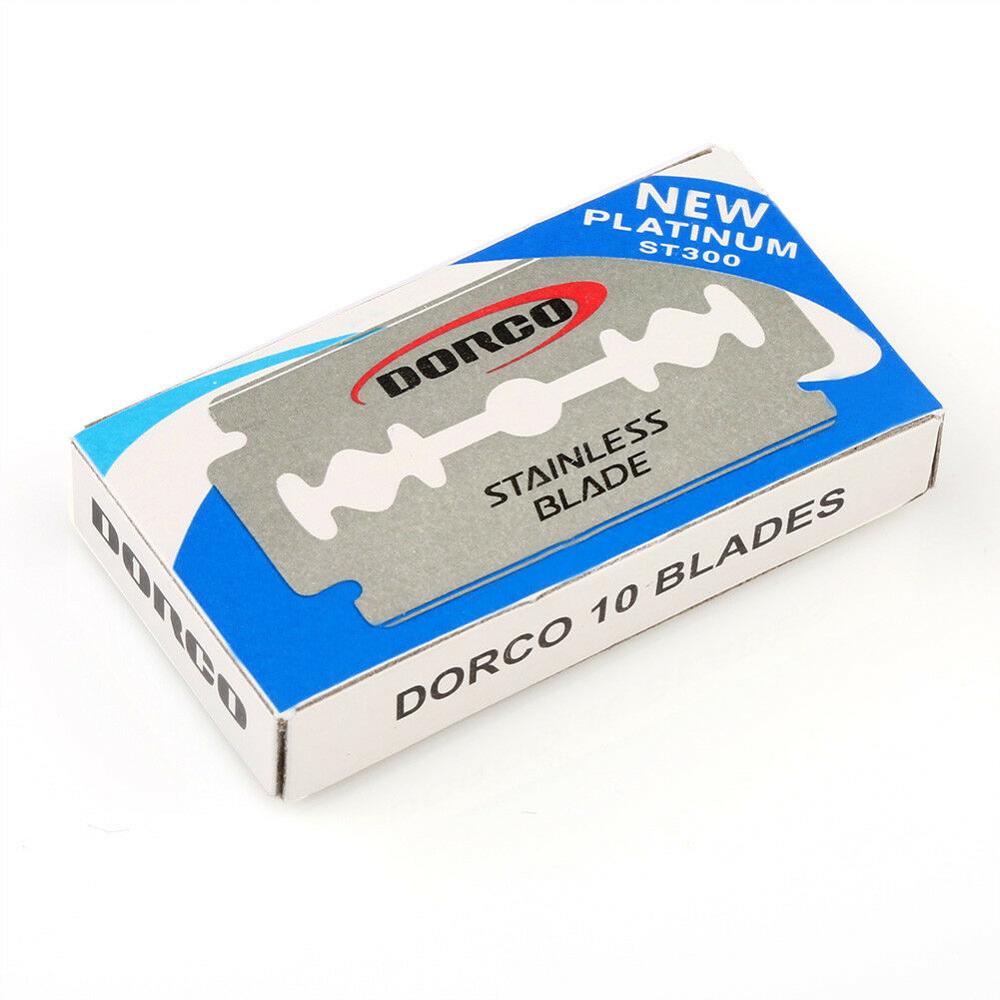 Double Edge Sided Shaving Blade Blades Straight Cut Throat Razor Shave ...