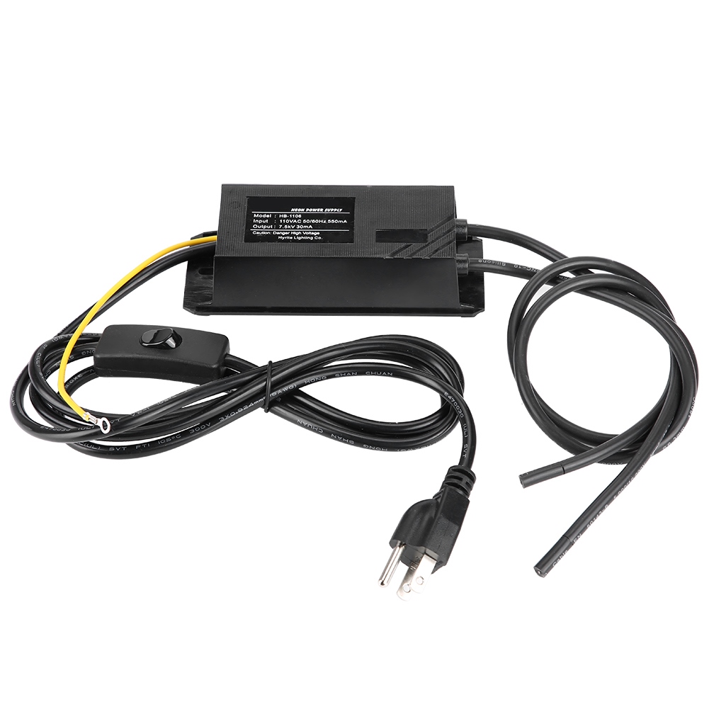 7.5KV 30mA AC110V Black Electronic Neon Light Transformer Power Supply ...