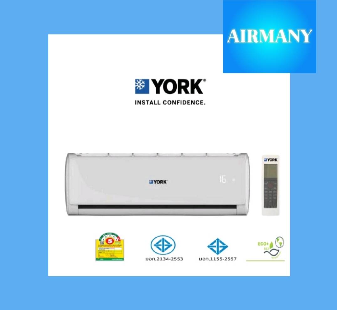 พันทิป บอกต่อ แอร์ผนัง YORK รุ่น YHFF12XETA (Ecoplus R32) ขนาด 12,611 ...