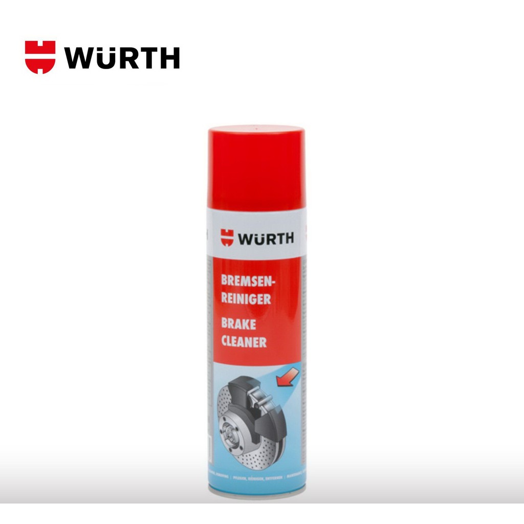 สสเปรย์ Wurth Brake Cleaner 500ml. ทำความสะอาด เขม่า เบรค ครทบน้ำมัน ...