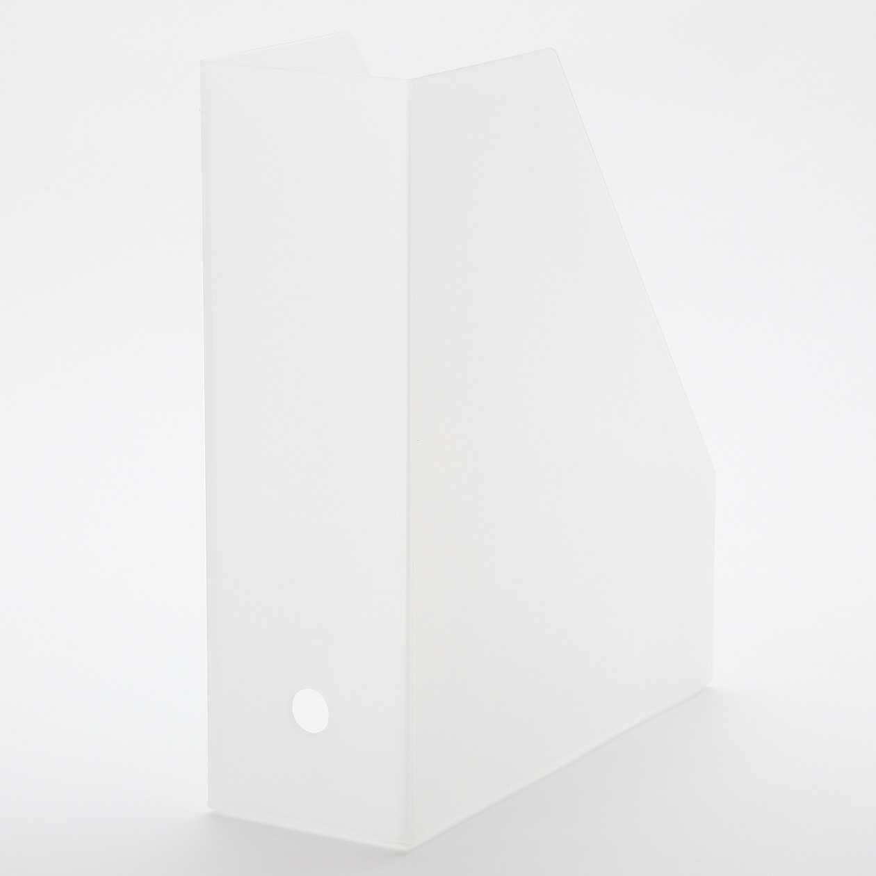มูจิ กล่องแฟ้มโพลีโพรพิลีน - MUJI Polypropylene Stand File Box A4 (W10 ...