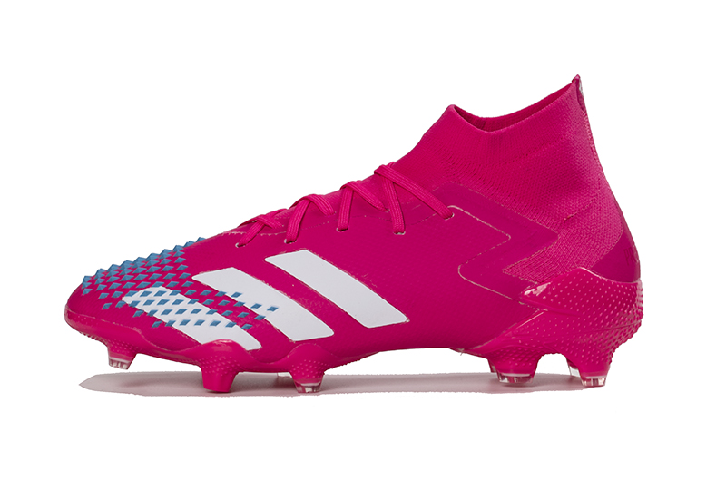 100 genuineAdidas Football Shoes-Adidas Predator Mutator 20.1 FG pink ...