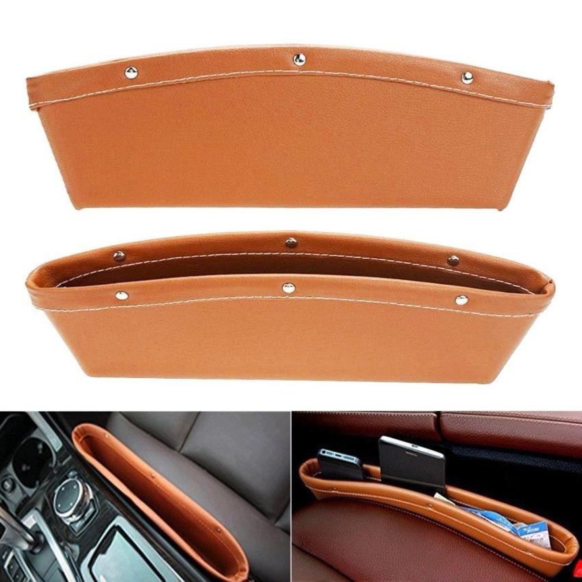 พรีเมียม ที่ใส่ของข้างเบาะรถยนต์ แบบหนัง ที่จัดระเบียบในรถ Premium ...