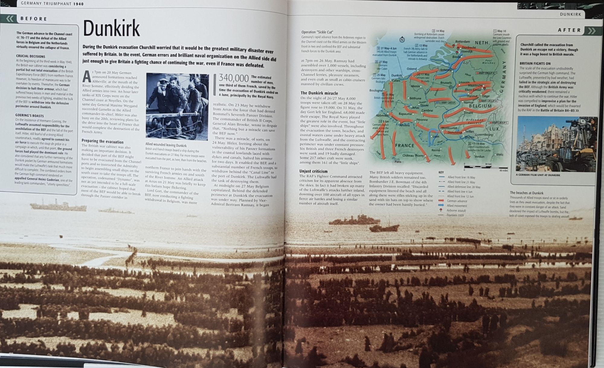 DK World The definitive visual guide War 1 // and 2 (เล่มใหญ่หนัก 2.2 ...